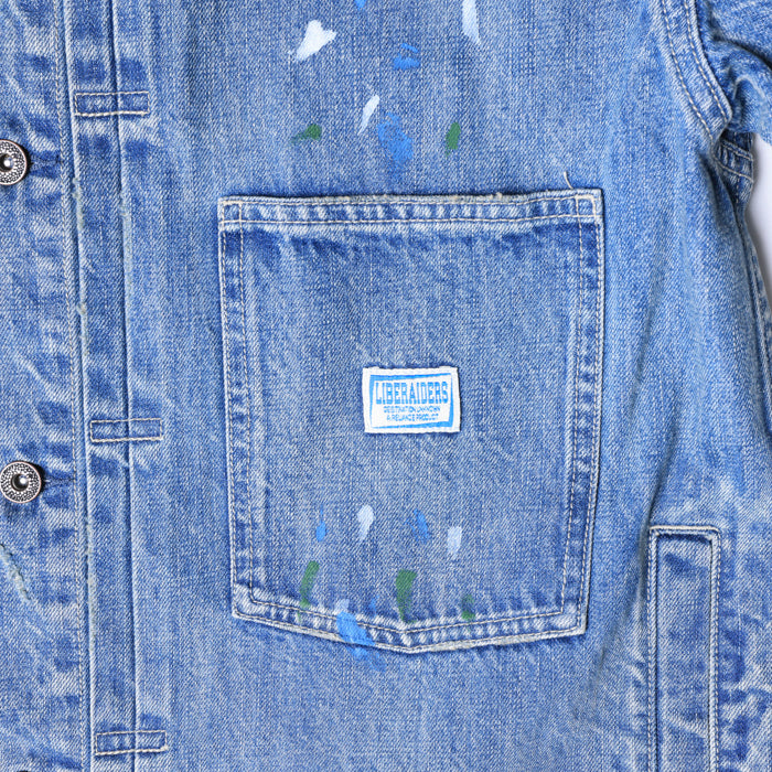 FLAG DENIM JACKET – ACD GALLERY